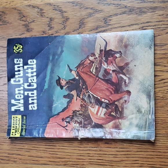 Other | Vintage 5s Classics Illustrated Special Issue Men Guns And ...